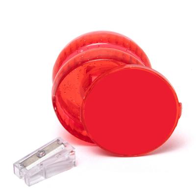China Innovative Red Novelty Kids Pencil Sharpener Yoyo Design for sale
