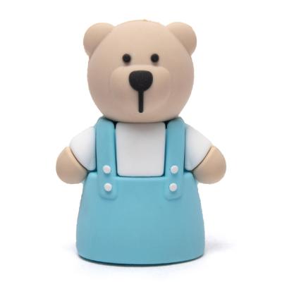 China KID SAFE PATENT Hot Selling Cheap Horse Baby  Fancy Cute  Bear Custom Color School Manual Single Hole Animal Pencil Shar for sale