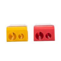 China School Kids Stationery Dual Hole Pencil Sharpener 11mm for sale