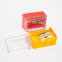 China School Kids Stationery Dual Hole Pencil Sharpener 11mm for sale