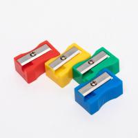 China Bright Color PS Handheld Pencil Sharpener School for sale