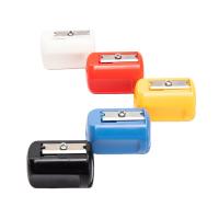 China 24mm Manual Yellow Pencil Sharpener Single Hole for sale