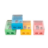 China Colorful 22mm Double Hole Sharpener ODM SJ 0288 3 for sale
