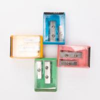 China Colorful 22mm Double Hole Sharpener ODM SJ 0288 3 for sale