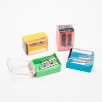 China Colorful 22mm Double Hole Sharpener ODM SJ 0288 3 for sale