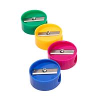 China Fancy Colorful Handheld Pencil Sharpener Lightweight for sale