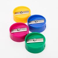 China Fancy Colorful Handheld Pencil Sharpener Lightweight for sale