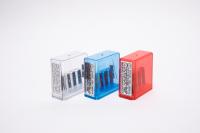 China Four Hole Sketch Big Pencil Lead Sharpener With Tank for sale