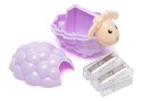 China Cute Animal Sheep Cartoon Pencil Sharpener Baby Safe for sale