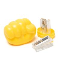 China Gesture Cartoon Pencil Sharpener Single Hole Handheld for sale