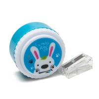 China Patent Cute Bunny Round Pencil Sharpener One Hole for sale