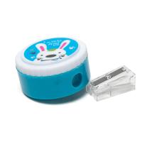 China Patent Cute Bunny Round Pencil Sharpener One Hole for sale