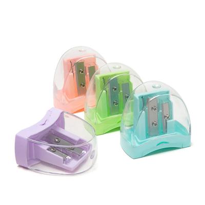 China Silk Printing Fish Pencil Sharpener Trasperant Lid for sale