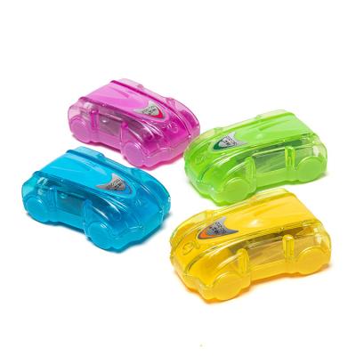 China Anti Swallow Two Hole Pencil Sharpener Toys Car for sale