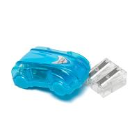 China Anti Swallow Two Hole Pencil Sharpener Toys Car for sale