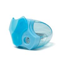 China Baby Fancy Rocket Plastic Pencil Sharpener With Tank for sale
