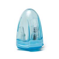 China Baby Fancy Rocket Plastic Pencil Sharpener With Tank for sale