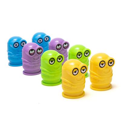 China Manual Worm Caterpillar Cartoon Pencil Sharpener Single Hole for sale