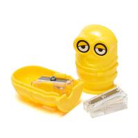 China Manual Worm Caterpillar Cartoon Pencil Sharpener Single Hole for sale