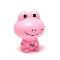 China Kindergarten Frog Cartoon Pencil Sharpener Single Hole for sale
