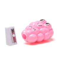 China Colorful Smile Fruit Grape Art Pencil Sharpener Baby Toy for sale