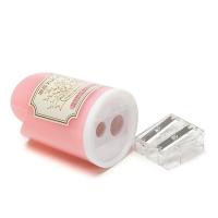 China EN71 Floral Flower School Cartoon Pencil Sharpener Double Hole for sale