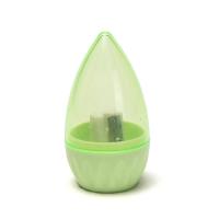 China Silk Printing Oval School Pencil Sharpener Multi Color for sale