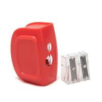 China Silk Printing Logo Office Pencil Sharpener Detachable Blade for sale
