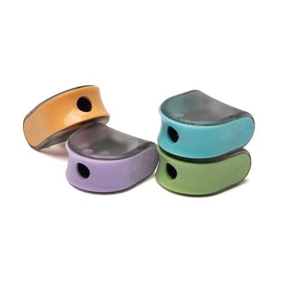 China office pencil sharpener 65Mn Handheld Pencil Sharpener with dust cap for sale