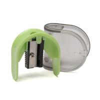 China office pencil sharpener 65Mn Handheld Pencil Sharpener with dust cap for sale
