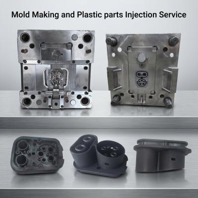 China Custom Fire-Proof UL94-V0 PC Plastic Injection Parts for EV Charging Station Housing Mold Design and Manufacturing Service for sale