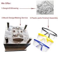 China OEM Manufacturer Plastic Transparent Ps Glasses Goggle  Injection Mould PC Material Plastic Goggle Parts One-stop Service for sale