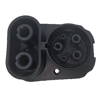 China Custom OEM ODM High Quality Electric Car Charge Plug Shell PC Plastic Injection Moulding Parts Mould Tooling Plastic Injection for sale