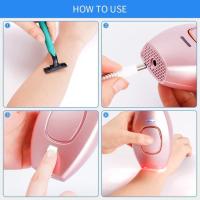 China Plastic IPL Hair Removal Device - Painless Permanent Hair Removal, At-Home Use, Suitable for Face, Leg, Arm & Body for sale