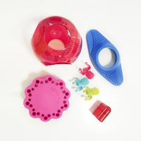 China Custom Transparent Tube Plastic Parts Injection Machined Parts Nonestandard Plastic Shape Parts for sale