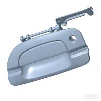 China High Quality Die Casting Aluminum Parts with Stamping Metal 304 Parts Assembly for Exterior Truck and Cars Door Handle for sale