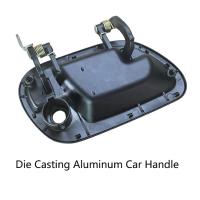 China Heavy-Duty Custom Die Casting Aluminum Alloy Car Door Handle, OEM/ODM Exterior Door Handle for Auto Replacement for sale