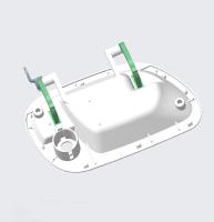 China Heavy-Duty Custom Die Casting Aluminum Alloy Car Door Handle, OEM/ODM Exterior Door Handle for Auto Replacement for sale