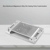 China Zinc Aluminum Magnesium Alloy Die Casting Electronic Shell Custom Precision Die Cast Parts with Good Surface Finishes for sale