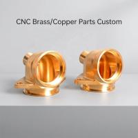 China CNC Turning Milling Parts Custom Service for Pure Copper Bronze Brass Beryllium Copper Aluminum Bronze Tellurium Copper for sale