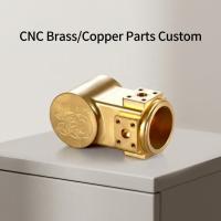 China CNC Turning Milling Parts Custom Service for Pure Copper Bronze Brass Beryllium Copper Aluminum Bronze Tellurium Copper for sale