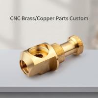 China CNC Turning Milling Parts Custom Service for Pure Copper Bronze Brass Beryllium Copper Aluminum Bronze Tellurium Copper for sale
