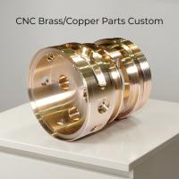 China CNC Turning Milling Parts Custom Service for Pure Copper Bronze Brass Beryllium Copper Aluminum Bronze Tellurium Copper for sale