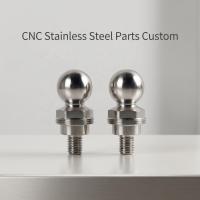China Custom OEM Uniball High Precision 17-4PH Stainless Steel CNC Turning Parts Custom SUS630 Precision CNC Lathe Machined Components for sale