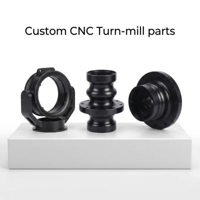 China Custom Precision Turn-mill CNC Machining Parts Complex Integrated Turning and Milling Components Multi-axis with High Precision for sale