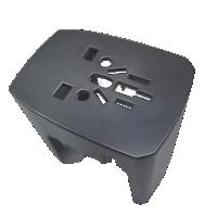 China Abs Printing Part Plastic Molding Service Parts Rubber Overmolding Injection Molding Plastic Products Chromeplate Service for sale