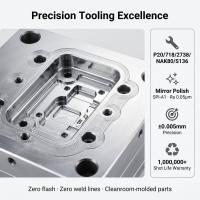 China Custom Injection Mold Manufacturer 718 Steel Hot Runner Injection Molding Services Vehicle Mold Plastic Shell ISO9001 300,000 for sale
