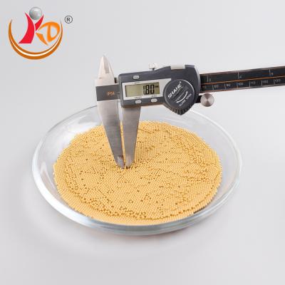 China 20% CeO2 Zirconium Ceramic Grinding Med Beads for sale