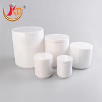 China Zro2 Yttria Stabilized Zirconia Crucible for Grinding Suitable Horizontal Ball Mill High Temperature Crucible Ball Mill Jar for sale
