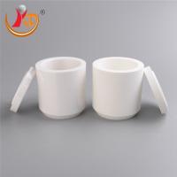 China High Purity 95 Zro2 Zirconia Cylindrical Jar / Zirconium Oxide Ball Mill Pot Jar for sale